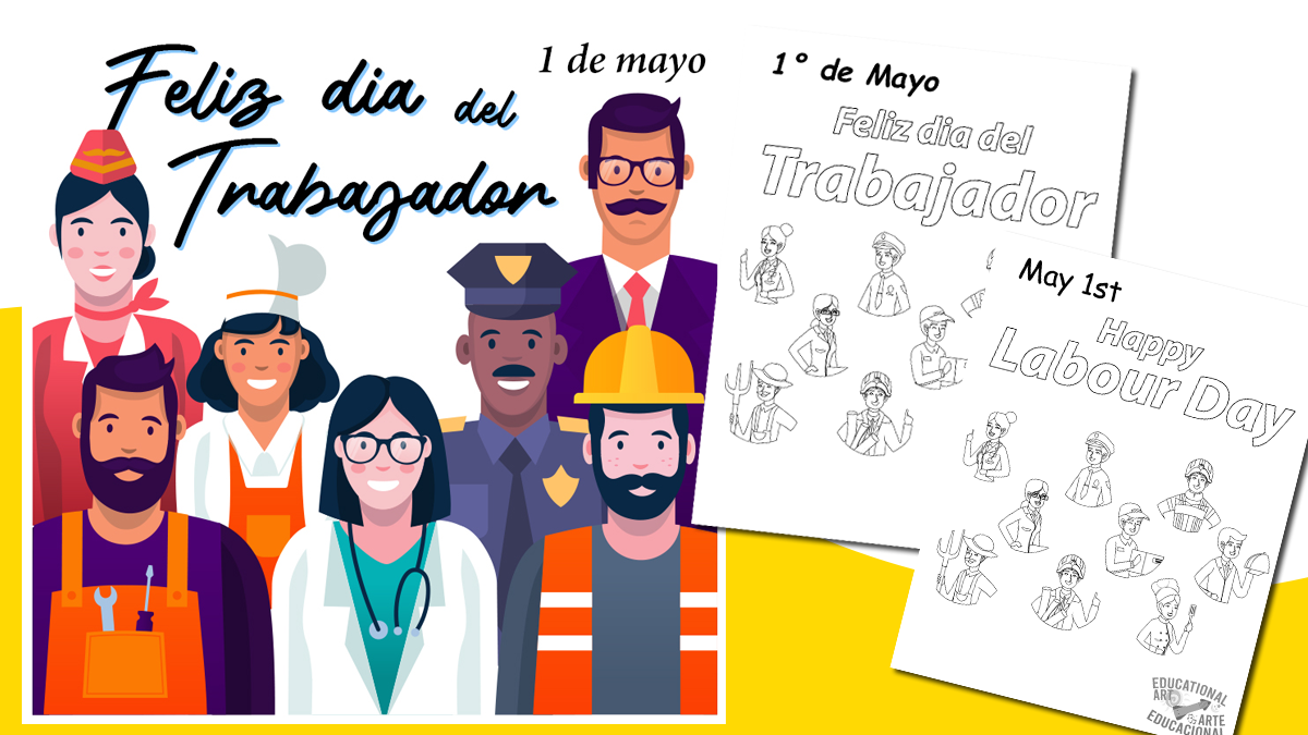 Material educativo. Dia del trabajador – I Love Pura Vida